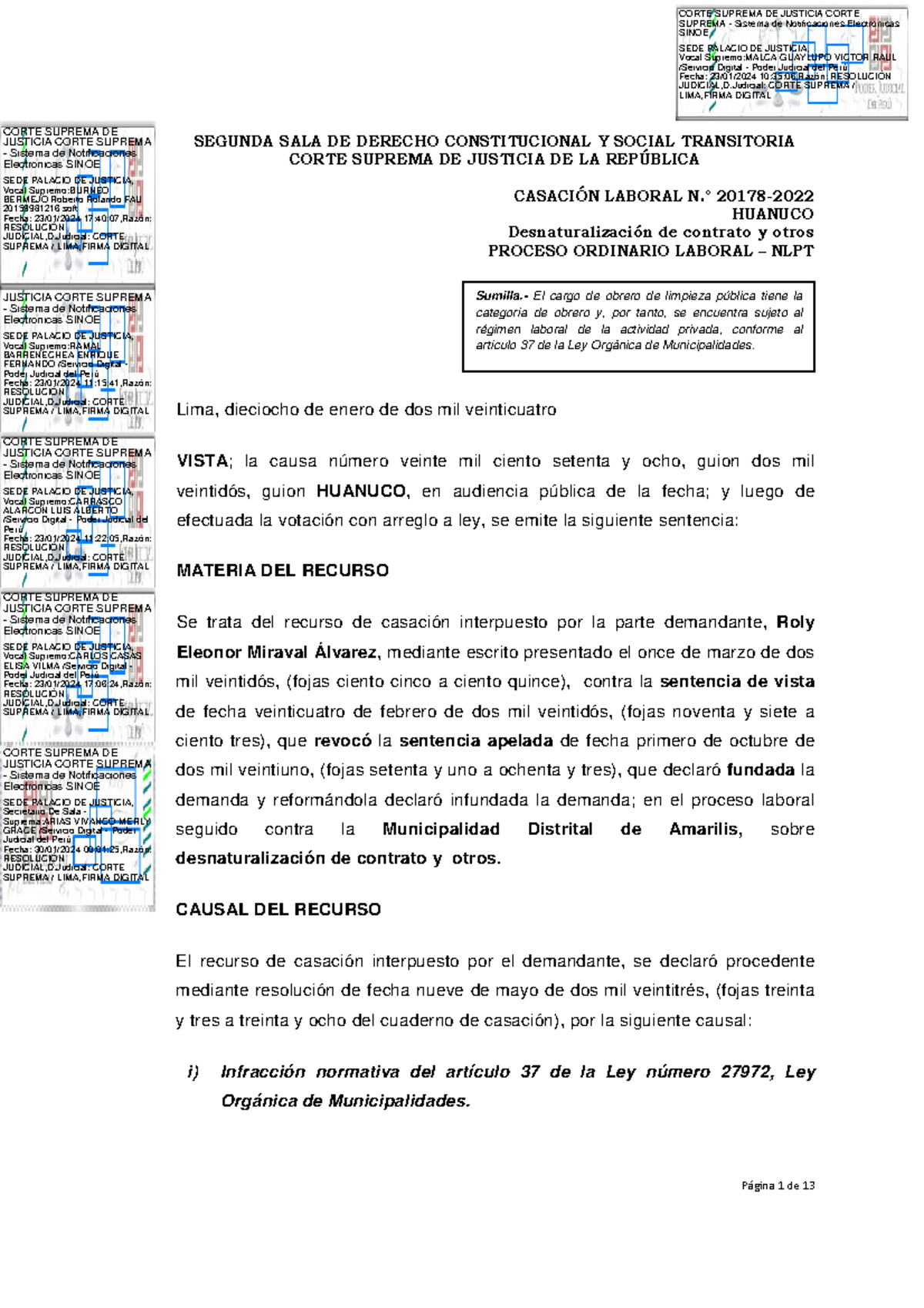 Grupo 2 Casaion Segunda Sala De Derecho Constitucional Y Social