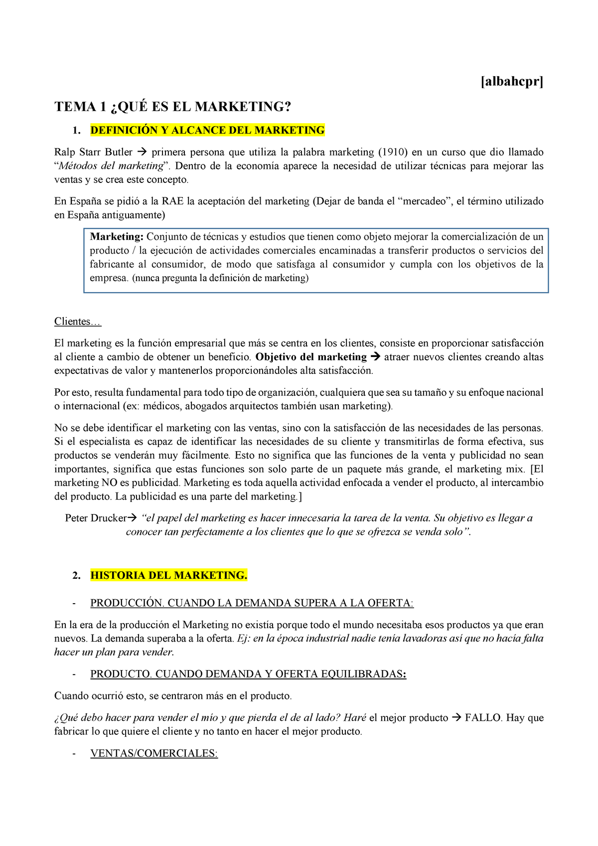 Tema 1 ¿qué Es El Marketing Tema 1 Es El Marketing 1 Y Alcance