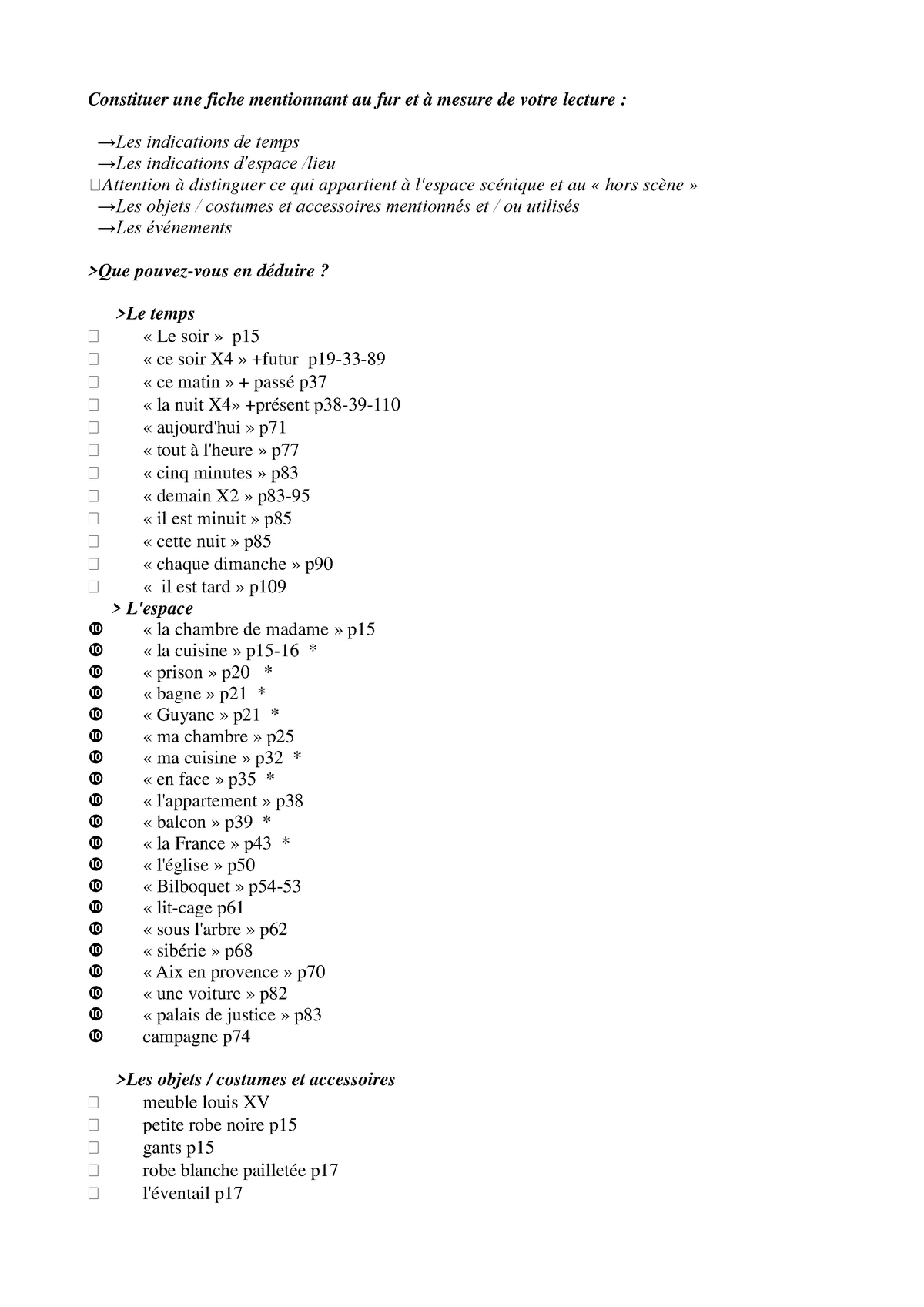 Constituer Une Fiche De Lecture Constituer Une Fiche Mentionnant Au