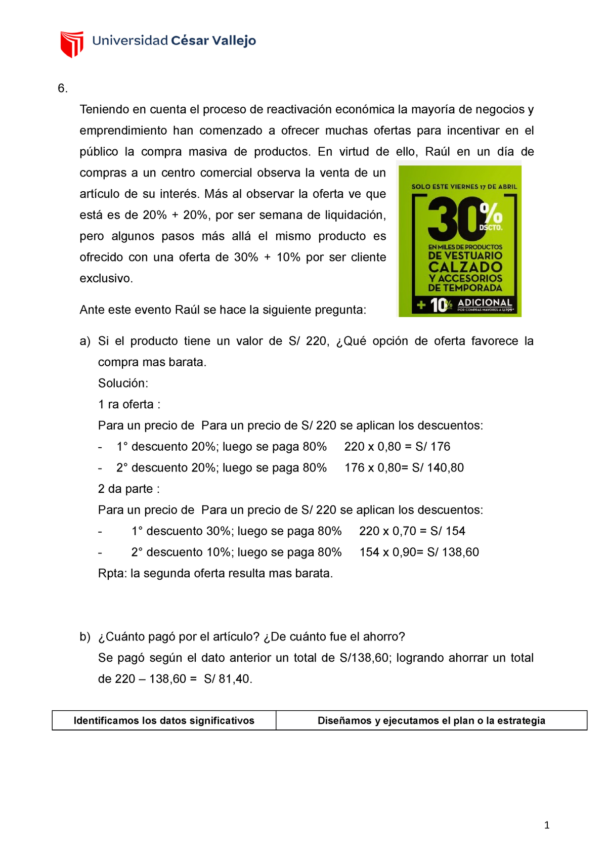 Problema 6 Hola 6 Teniendo En Cuenta El Proceso De Reactivación