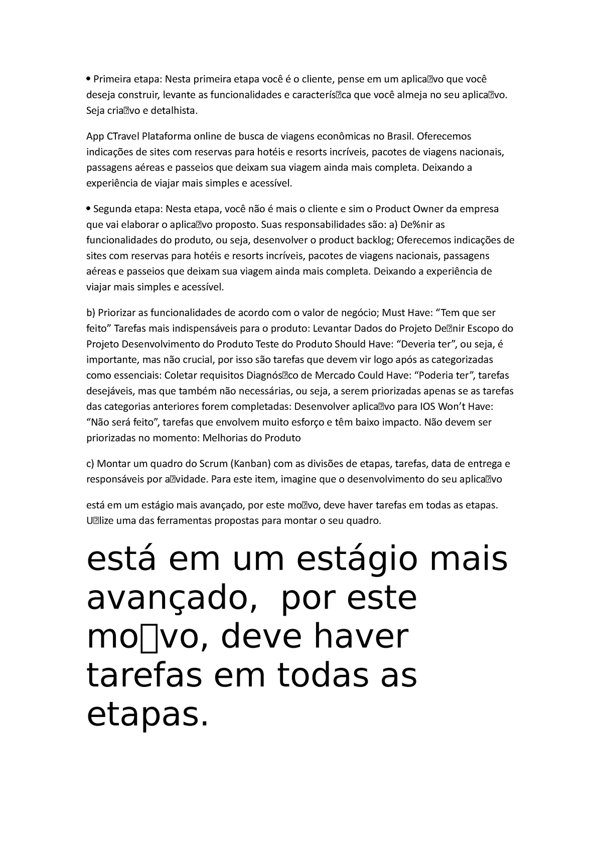 Primeira Etapa Projeto Software Primeira Etapa Nesta Primeira