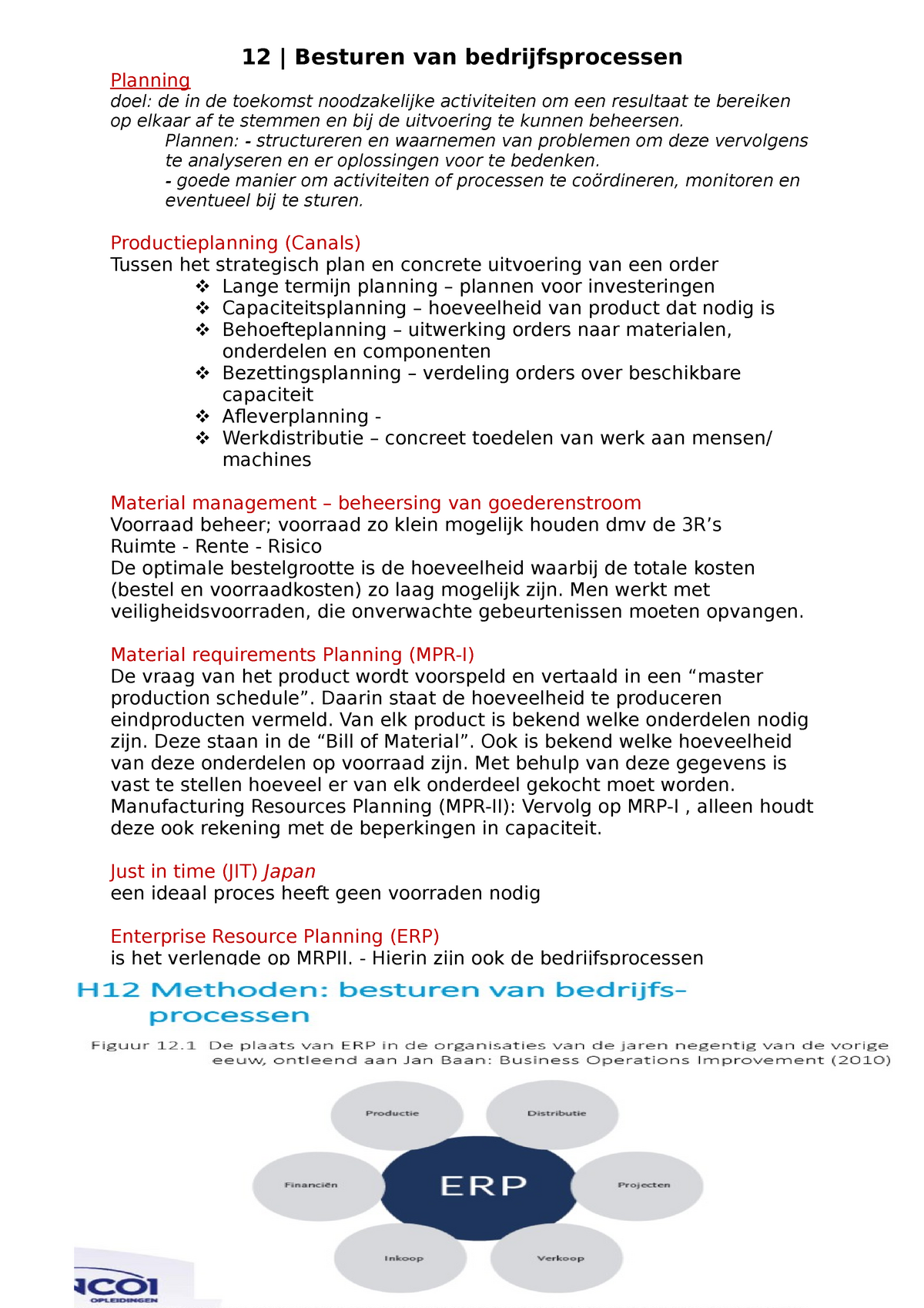 Mando Hst 1213 Samenvatting Bouwstenen Van Management En Organisatie