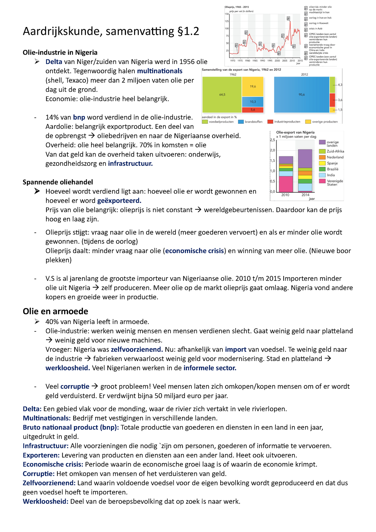 Aardrijkskunde Samenvatting Hoofdstuk 1 Paragraaf 2 Vwo 3