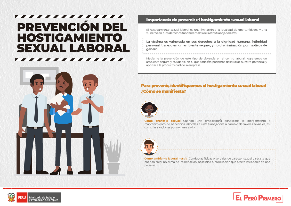 Infografia 2 Prevención Hsl PrevenciÓn Del Hostigamiento Sexual