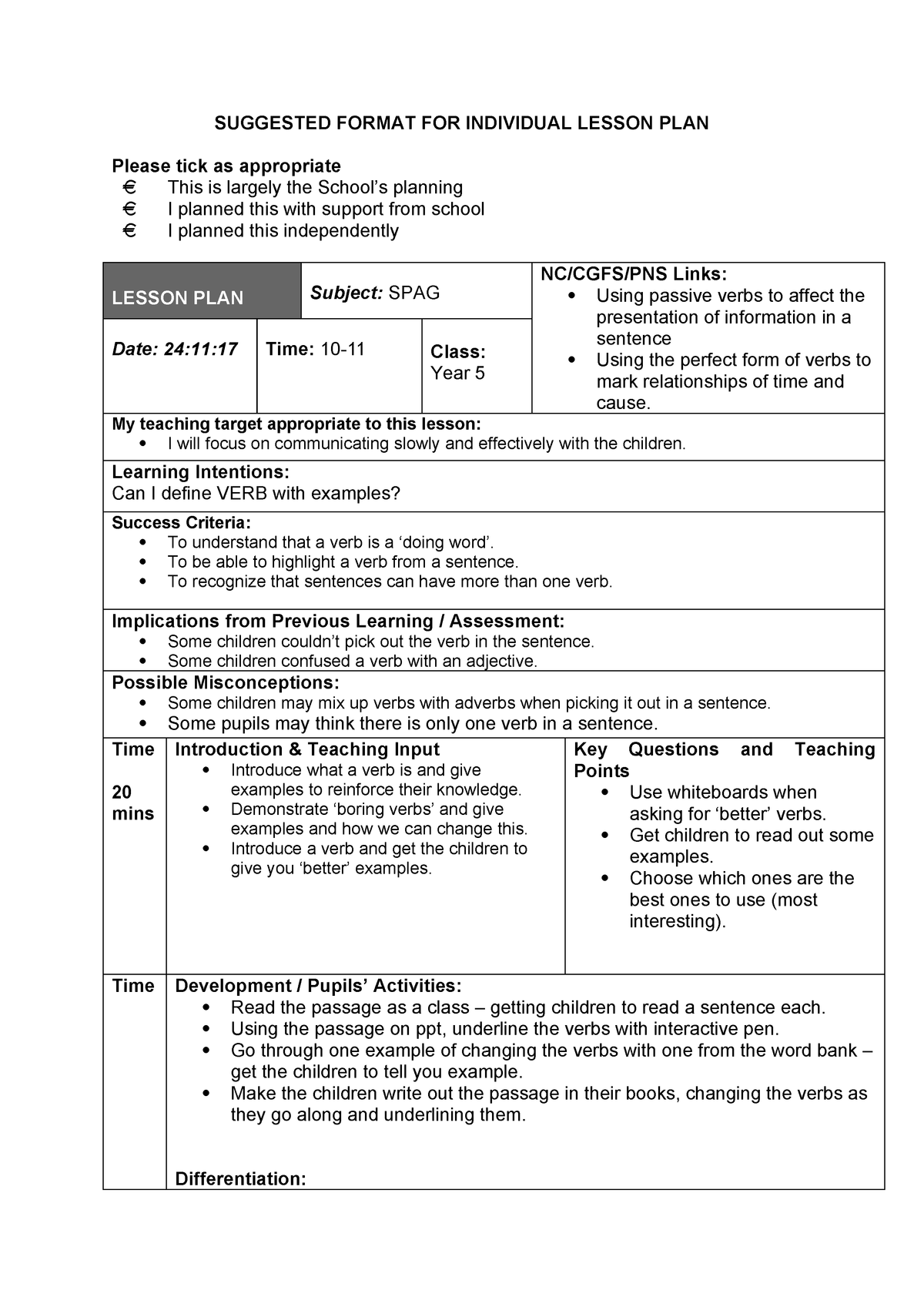 Detailed Lesson Plan In English 2 Verbs 4as Lesson Plan Teacher Images