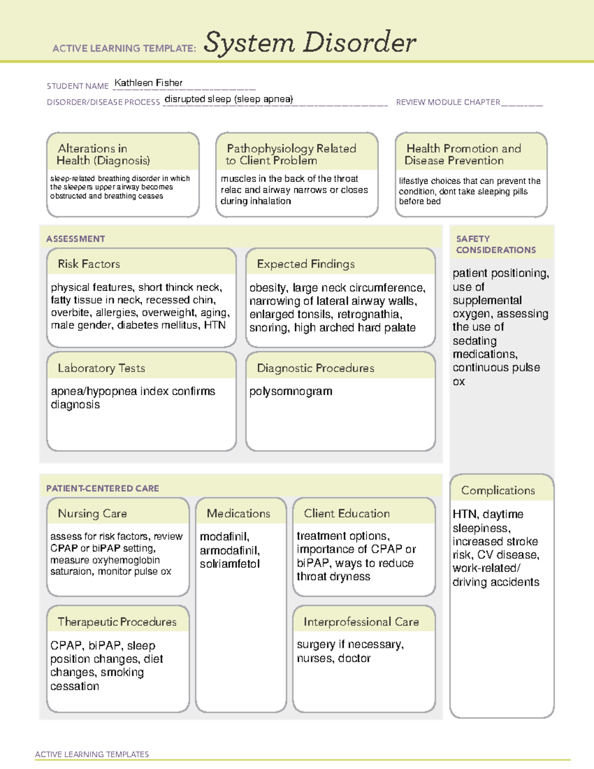 Ati Template System Disorder Portal Tutorials