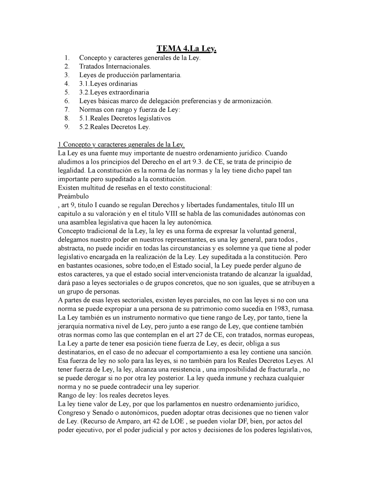 Tema 4 Historia Del Derecho Tema 4 Ley 1 2 3 4 5 6 7 8 9