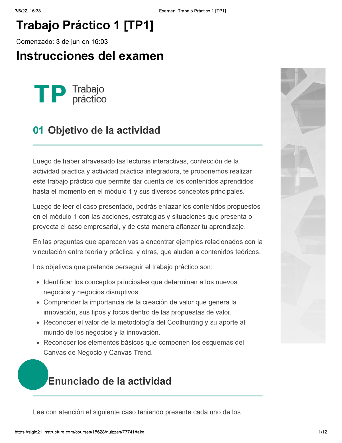 Examen Trabajo Práctico 1 Tp1 95 Mio Trabajo Práctico 1 Tp1