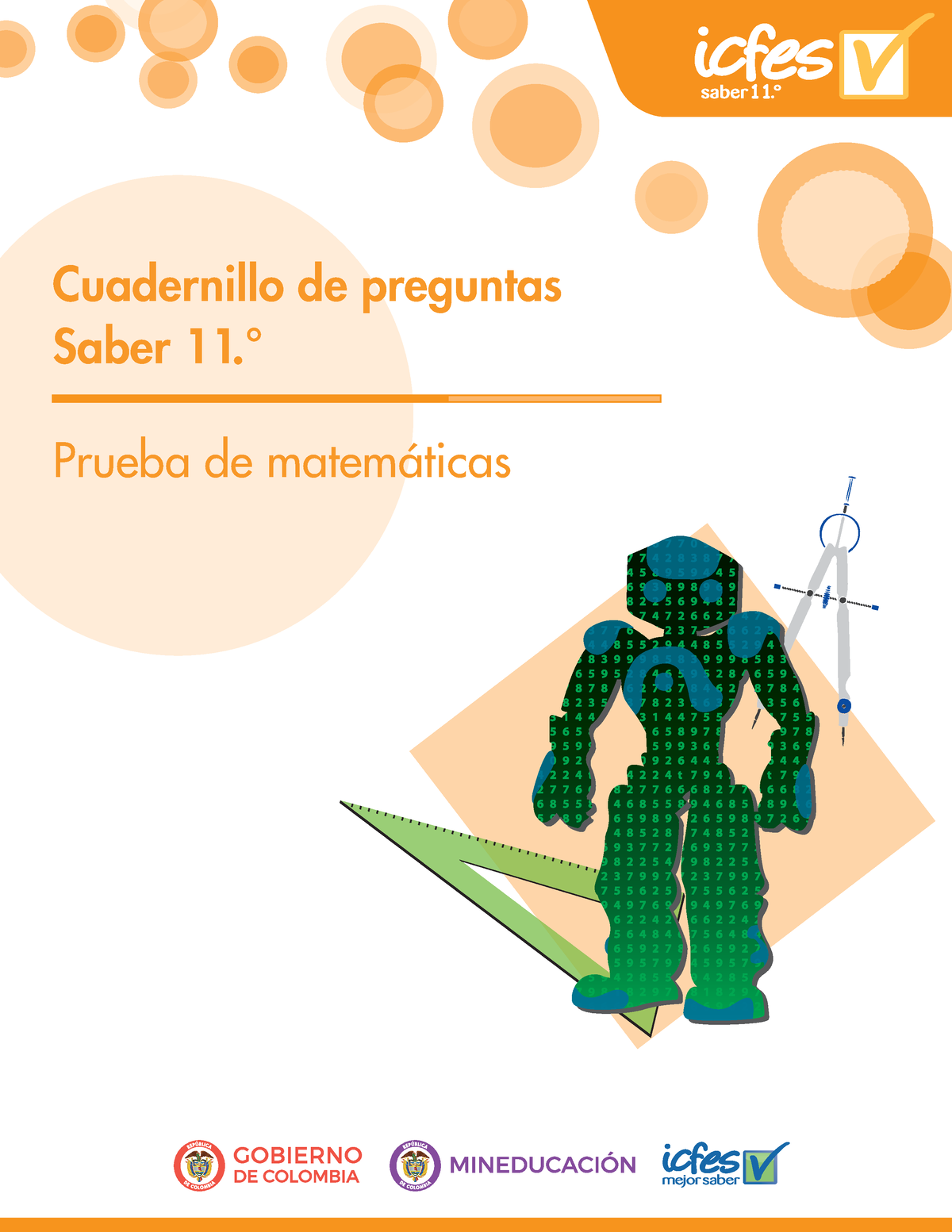 Preparación Icfes 2023 ° Prueba De Matemáticas Cuadernillo De