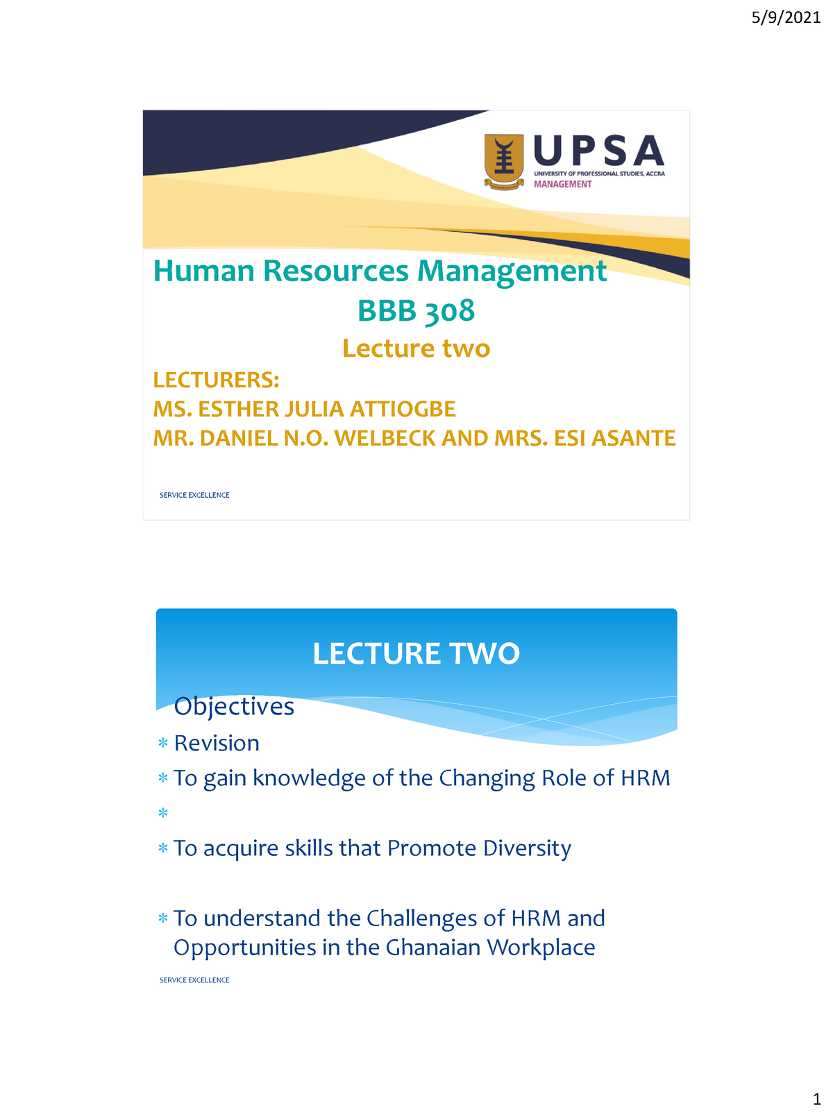 Human Resource Lecture Two For Students The Legal Environment Of Hrm