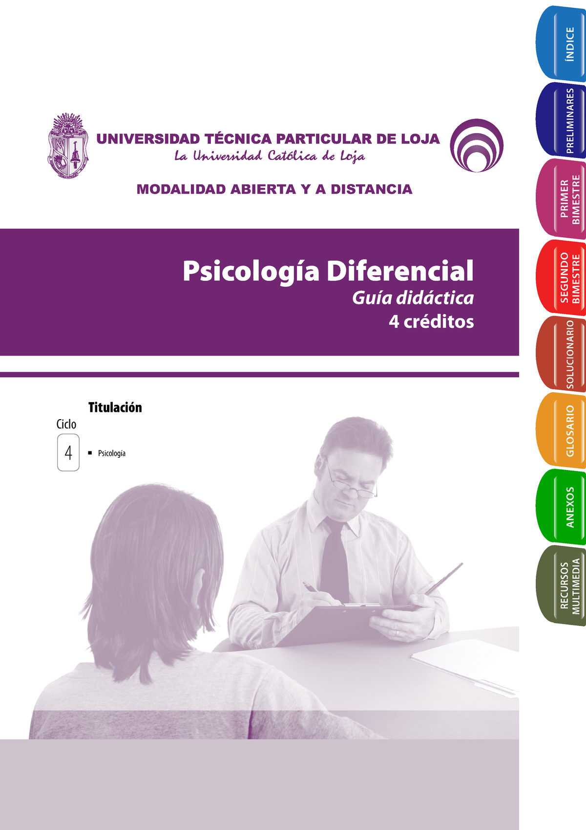 Psic 2041 Guía De Psicología Diferencial Modalidad Abierta Y A