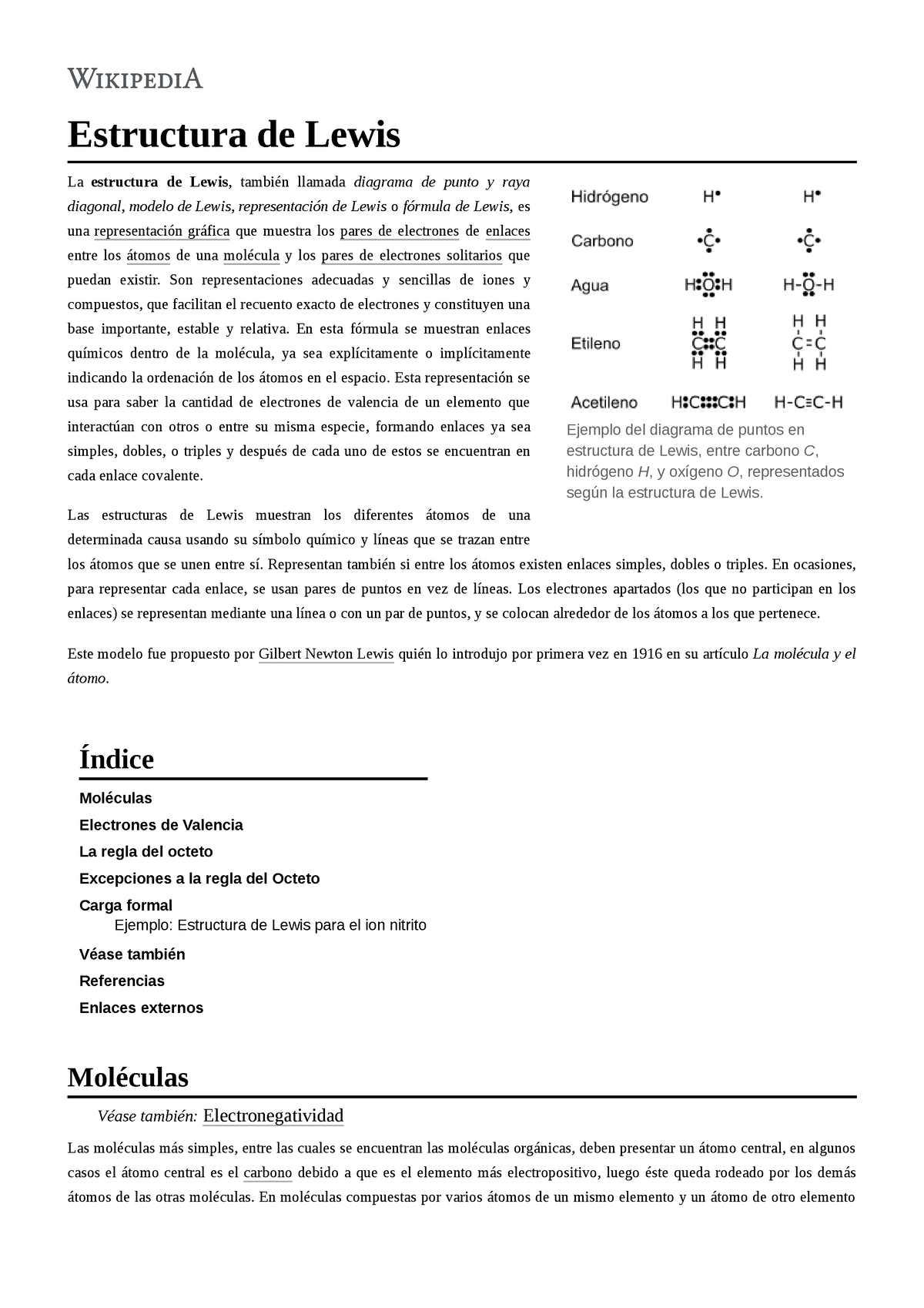 Estructura De Lewis Estructura De Lewis La Estructura De Lewis