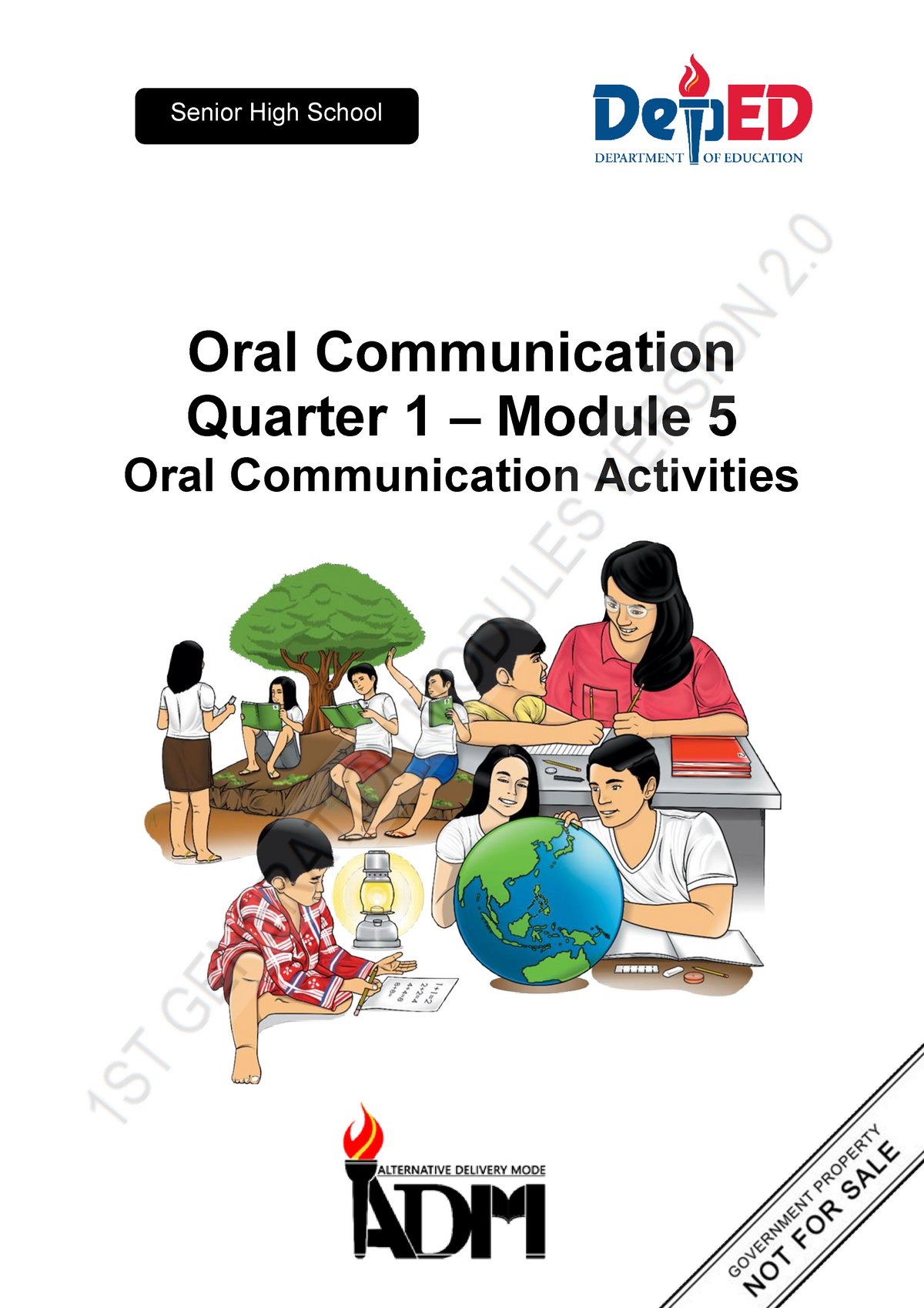 Oral Communication Q1 Module 4 Oral Communication Quarter 1 Module