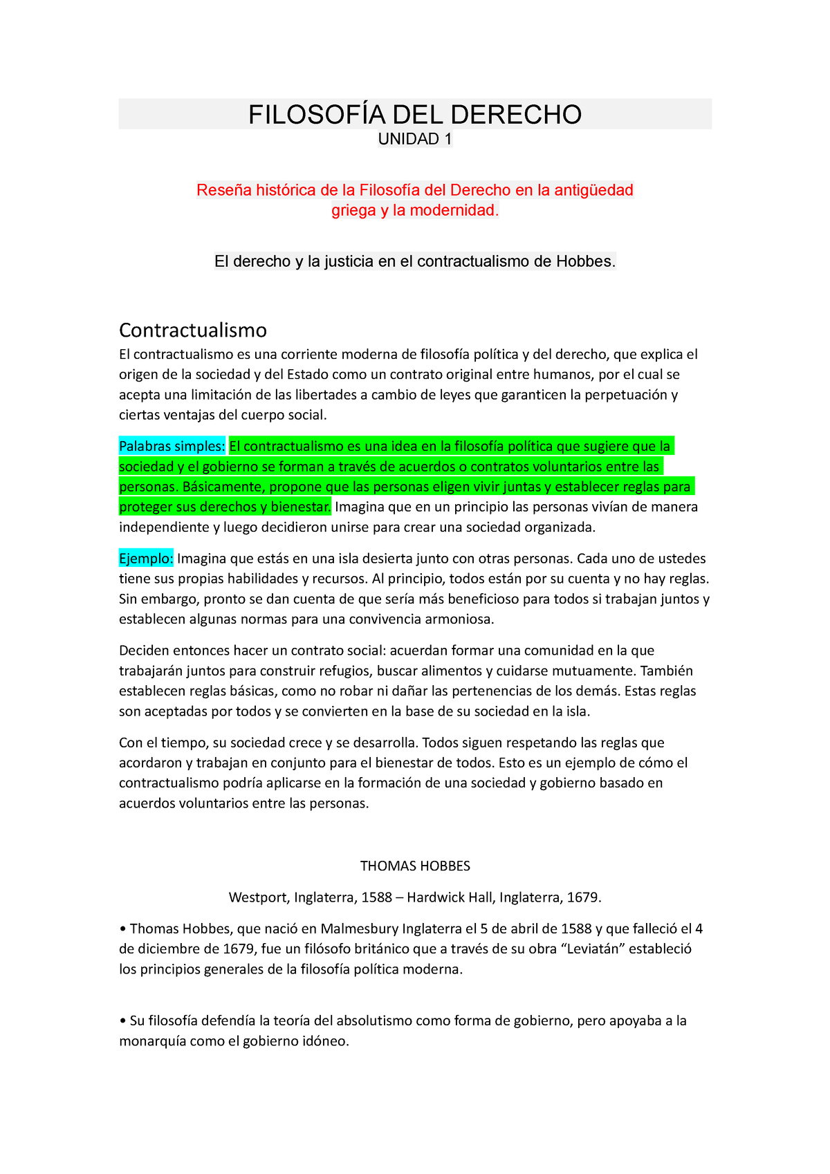 S3s1 F Filosofía De Derecho Semana 3 FilosofÍa Del Derecho Unidad