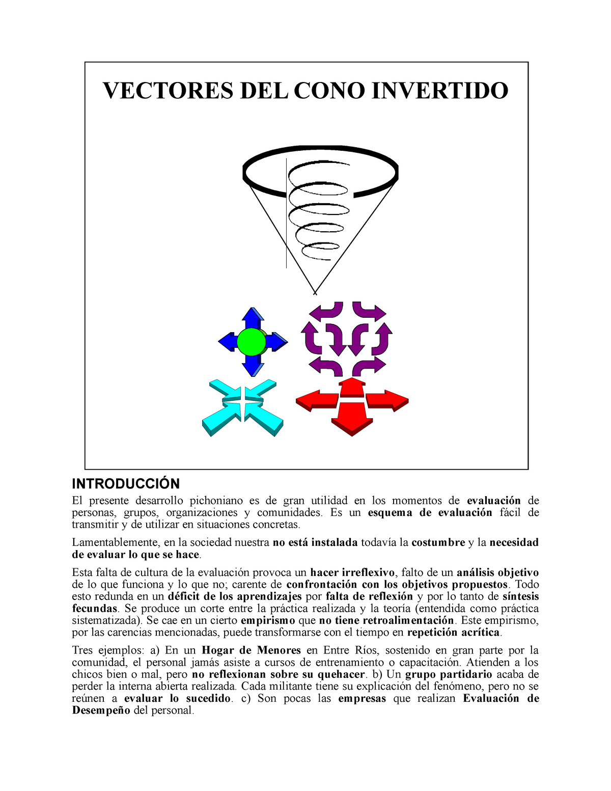 Vectores Del Cono Invertido Dr Enriqu Vectores Del Cono Invertido