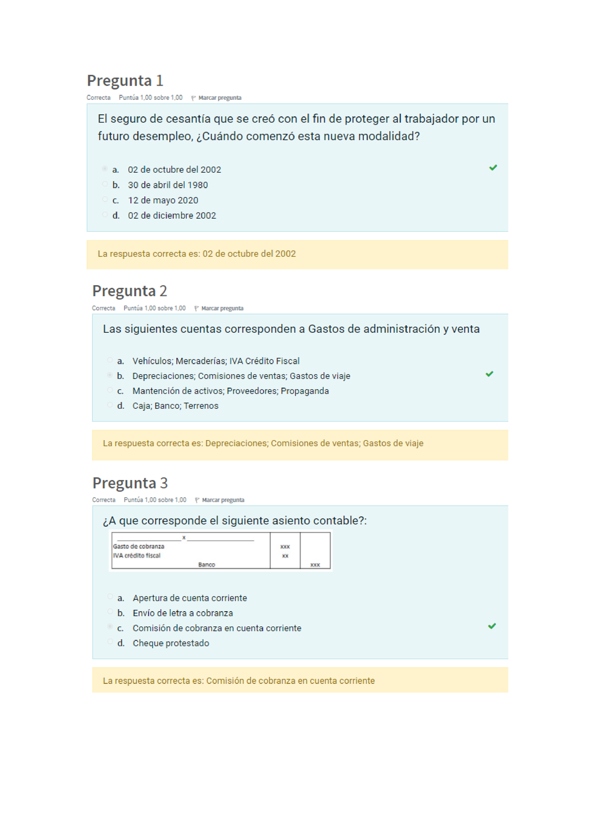 Examen Contabilidad Studocu