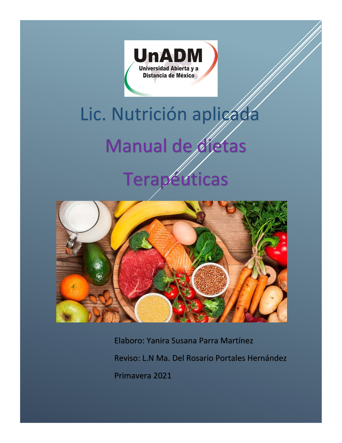 Recopilación Del Manual De Dietas Terapéuticas Manual De Dietas