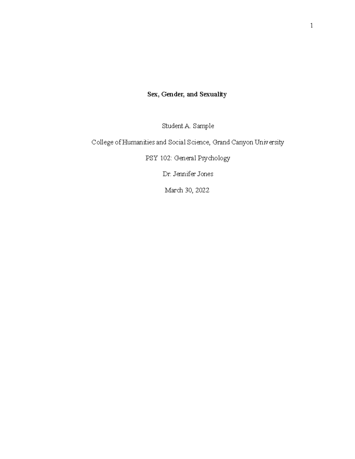 Apa 7th Sex Gender And Sexuality Template Sex Gender And Sexuality