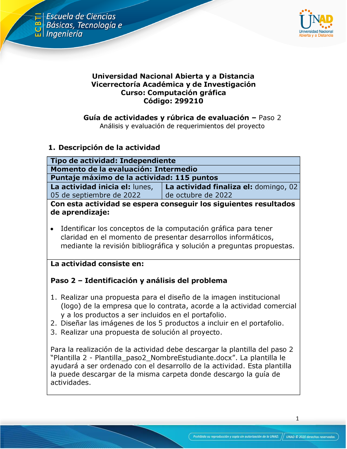 Guía De Actividades Y Rúbrica De Evaluación Unidad 1 Paso 2