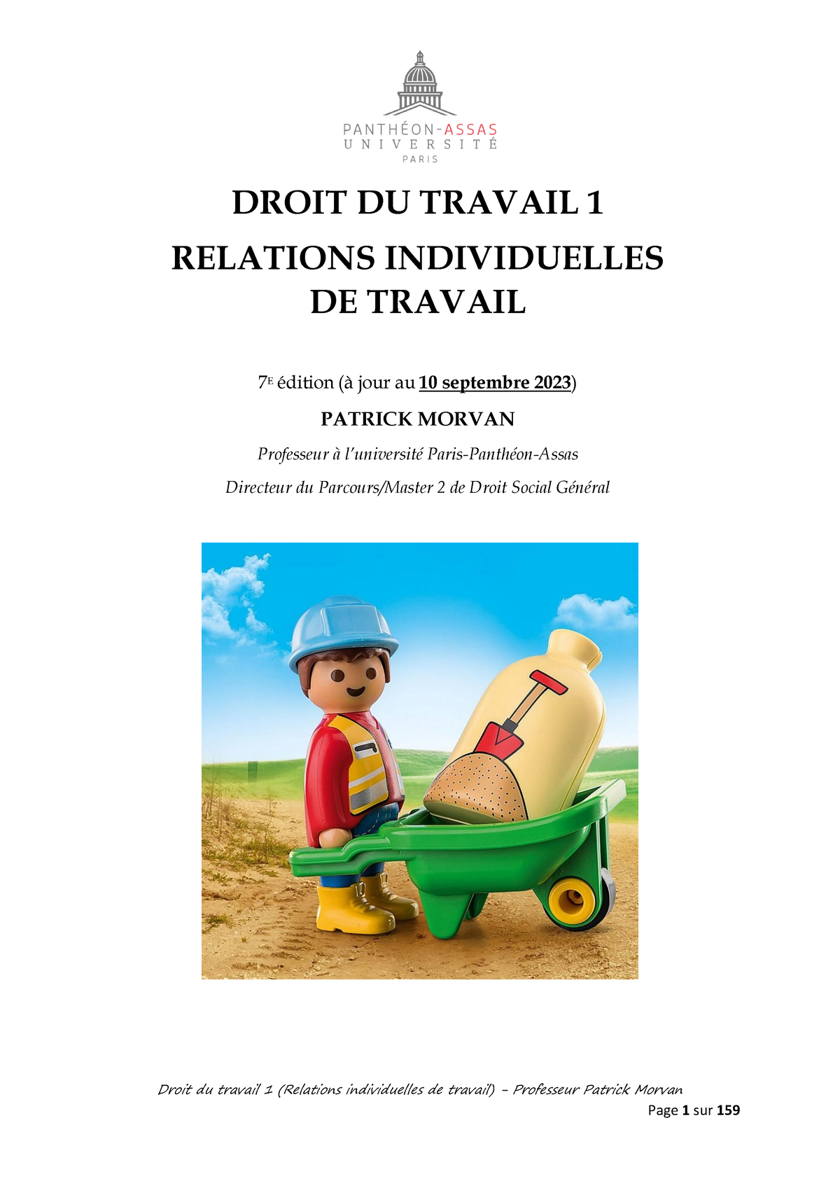 Cours Droit Du Travail 1 Relations Individuelles Les Sources Du