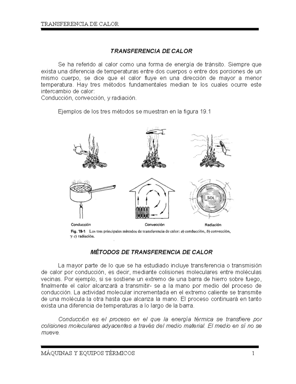 Capitulo De Transferencia De Calor Transferencia De Calor Se Ha