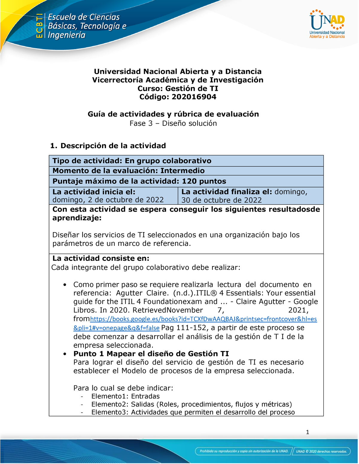 Guia De Actividades Y Rúbrica De Evaluación Unidad 2 Fase 3 Diseño