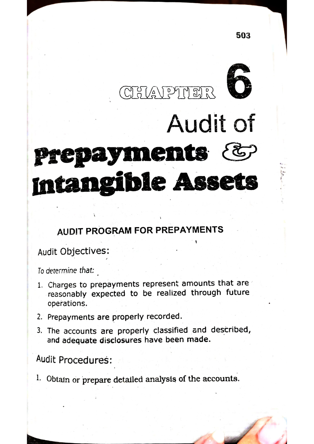 Audit Of Intangible Assets Roque Bs Accountancy Studocu