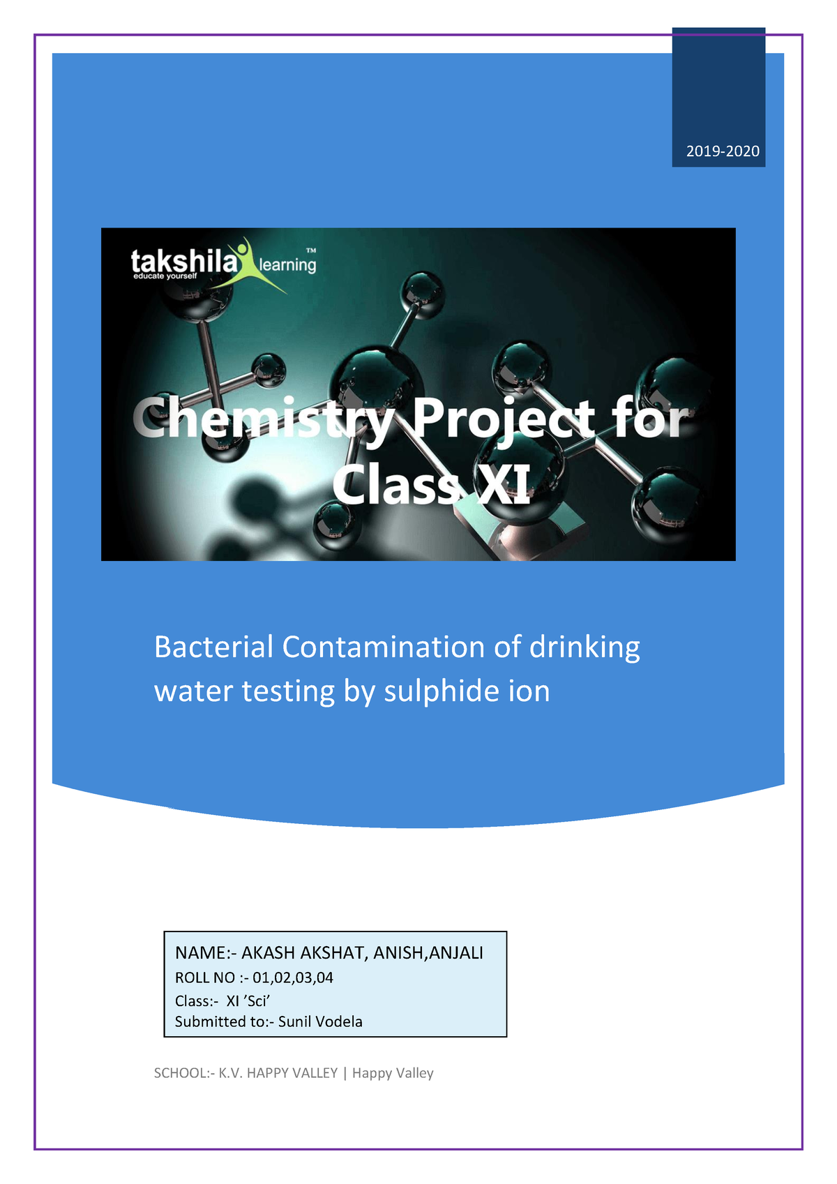 Toazjjhhhnnnbgkjjnnn Bacterial Contamination Of Drinking Water