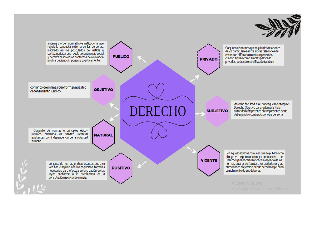 Mapa Mental De Derecho Derecho Studocu