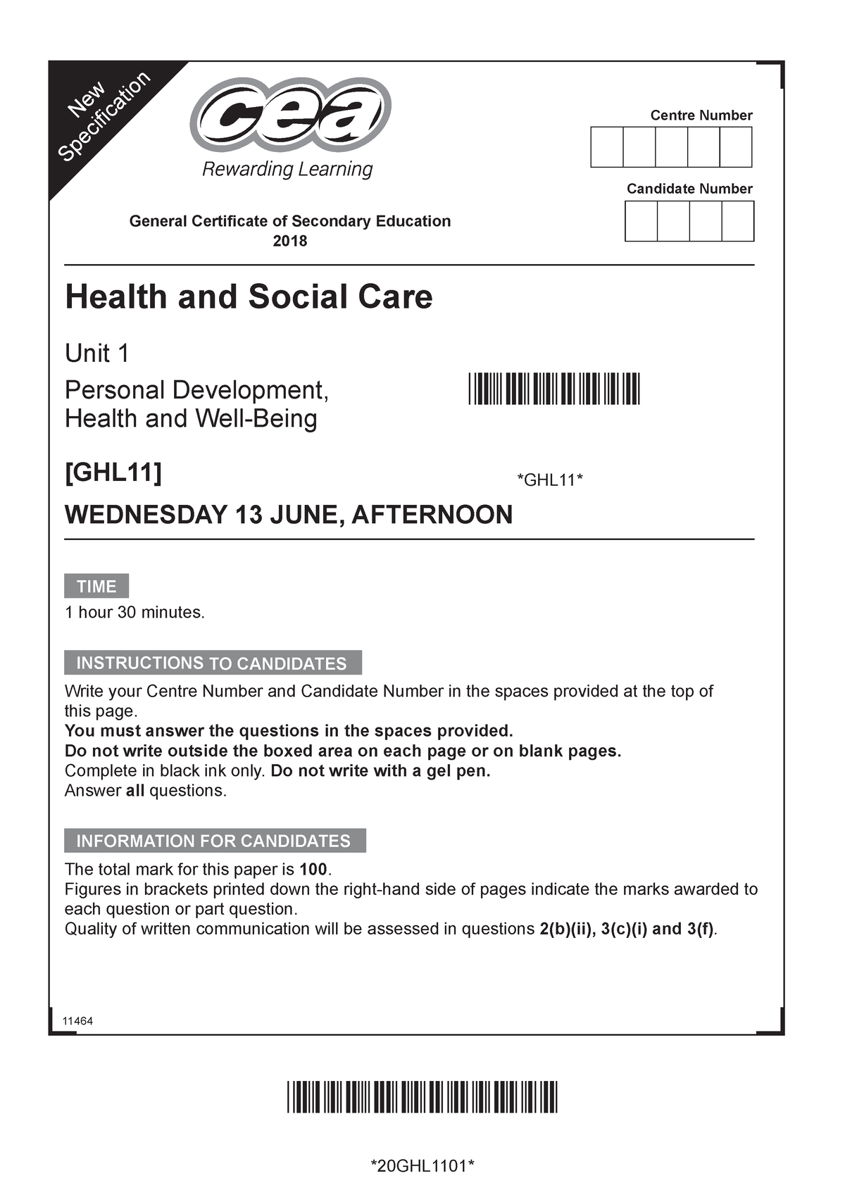 Revised Gcse Hsc Revised Past Papers Mark Schemes Standard May June