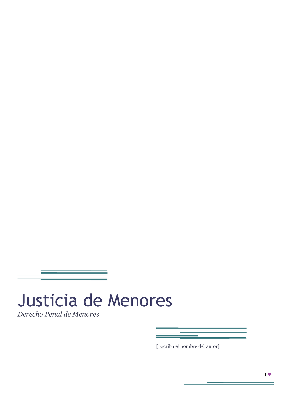 Justicia De Menores Justicia De Menores Derecho Penal De Menores