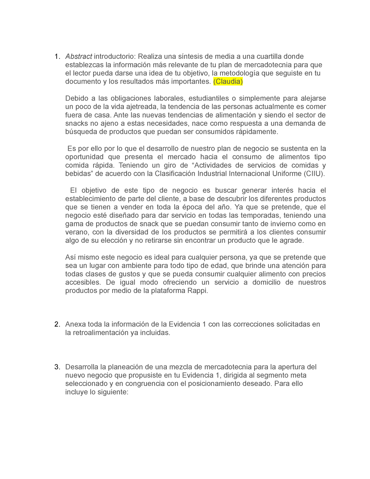 Preparacion Evidencia 2 Abstract Introductorio Realiza Una Síntesis