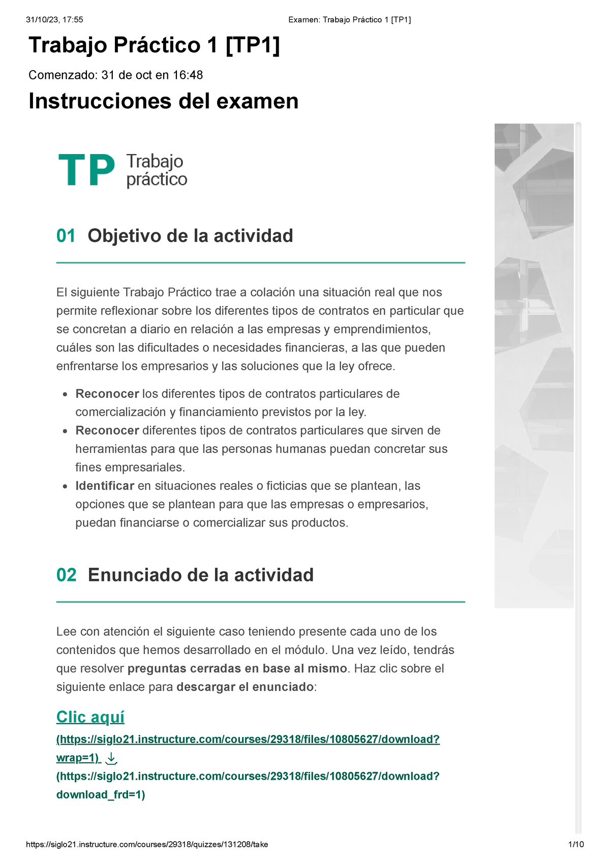 Examen Trabajo Práctico 1 Tp1 90 Trabajo Práctico 1 Tp1