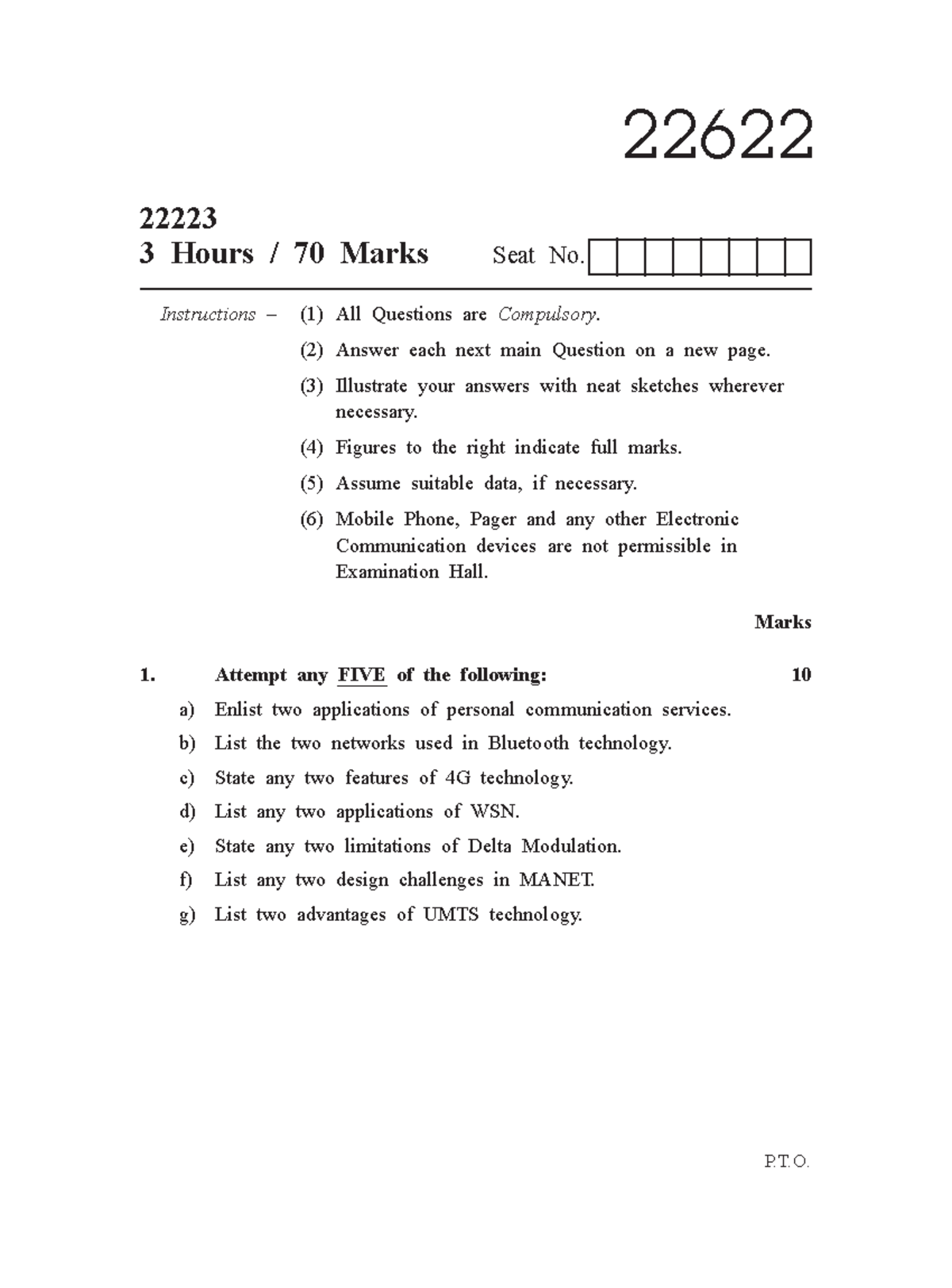 22622 2023 Summer Question Paper Msbte Study Resources Pt