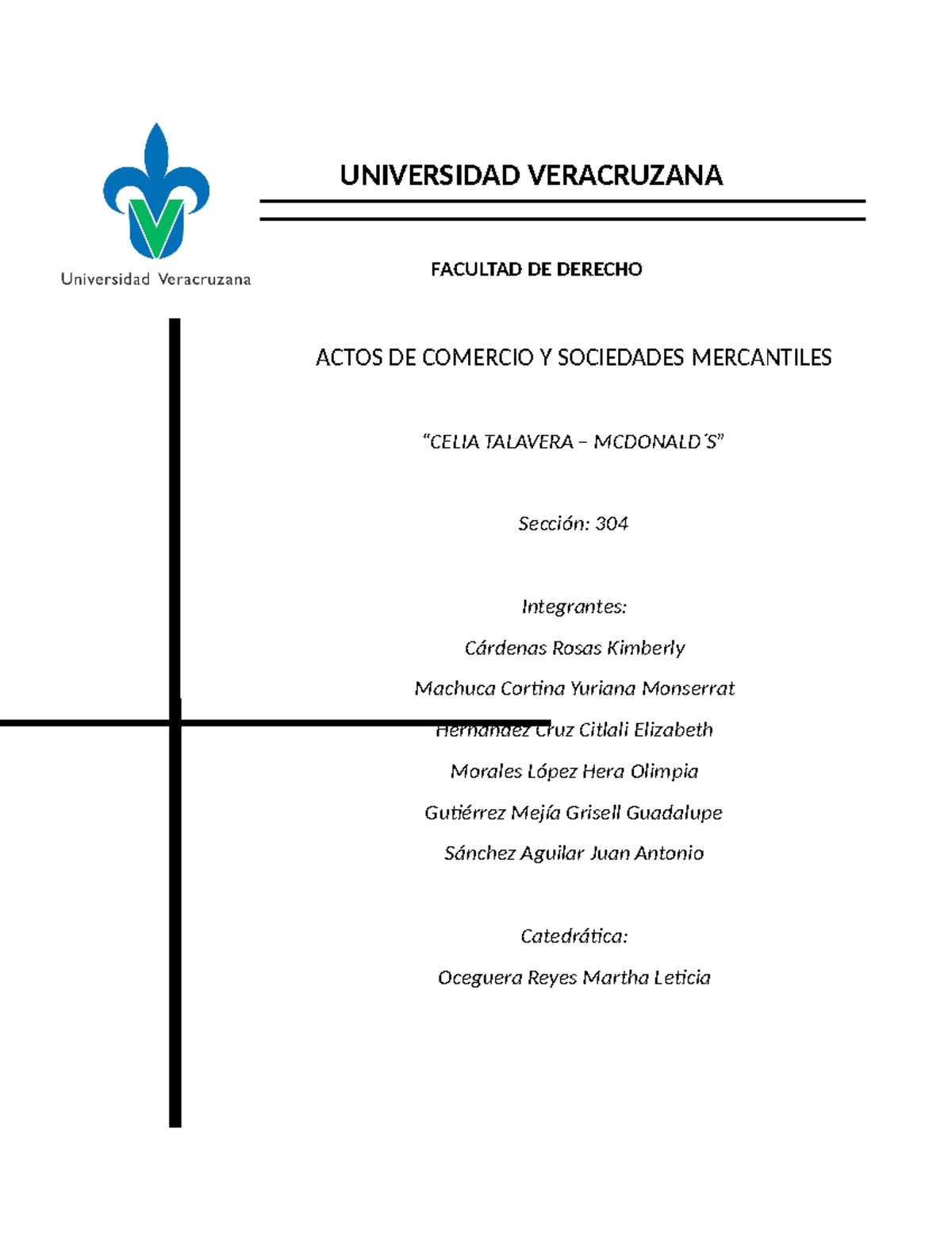 Mcdonalds Actividad De Exposicion Actos De Comercio Y Sociedades