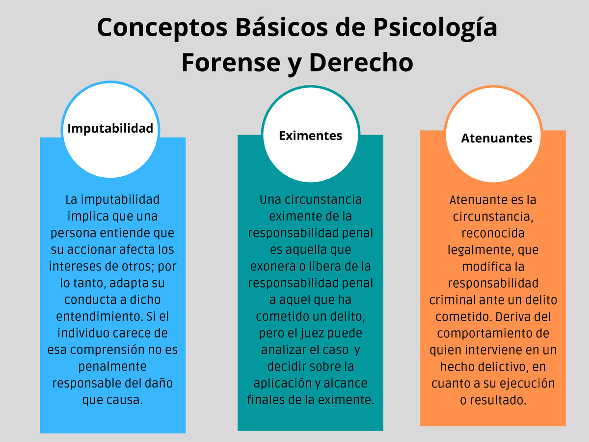 Conceptos Basicos De Psicologia Forense Y Derecho Conceptos Básicos