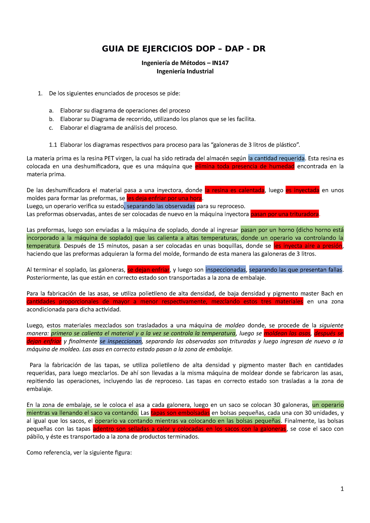 Ejercicios Parte 1 Para Imprimir Dop Dap Guia De Ejercicios Dop