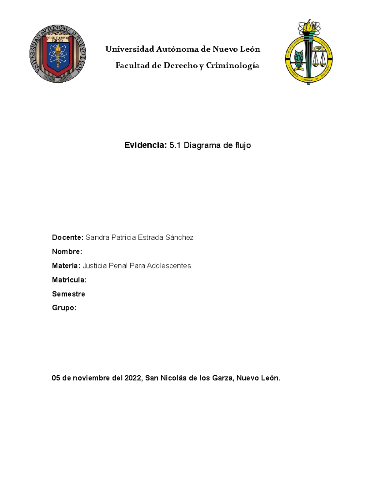 Justicia Penal Diagrama De Flujo Procedimiento De Adolescentes En