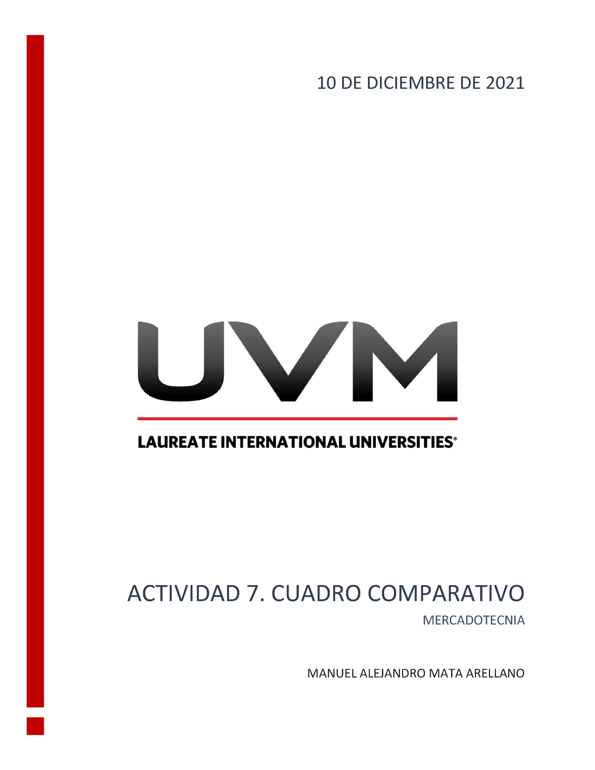 Actividad 7 Cuadro Comparativo Actividad 7 Cuadro Comparativo