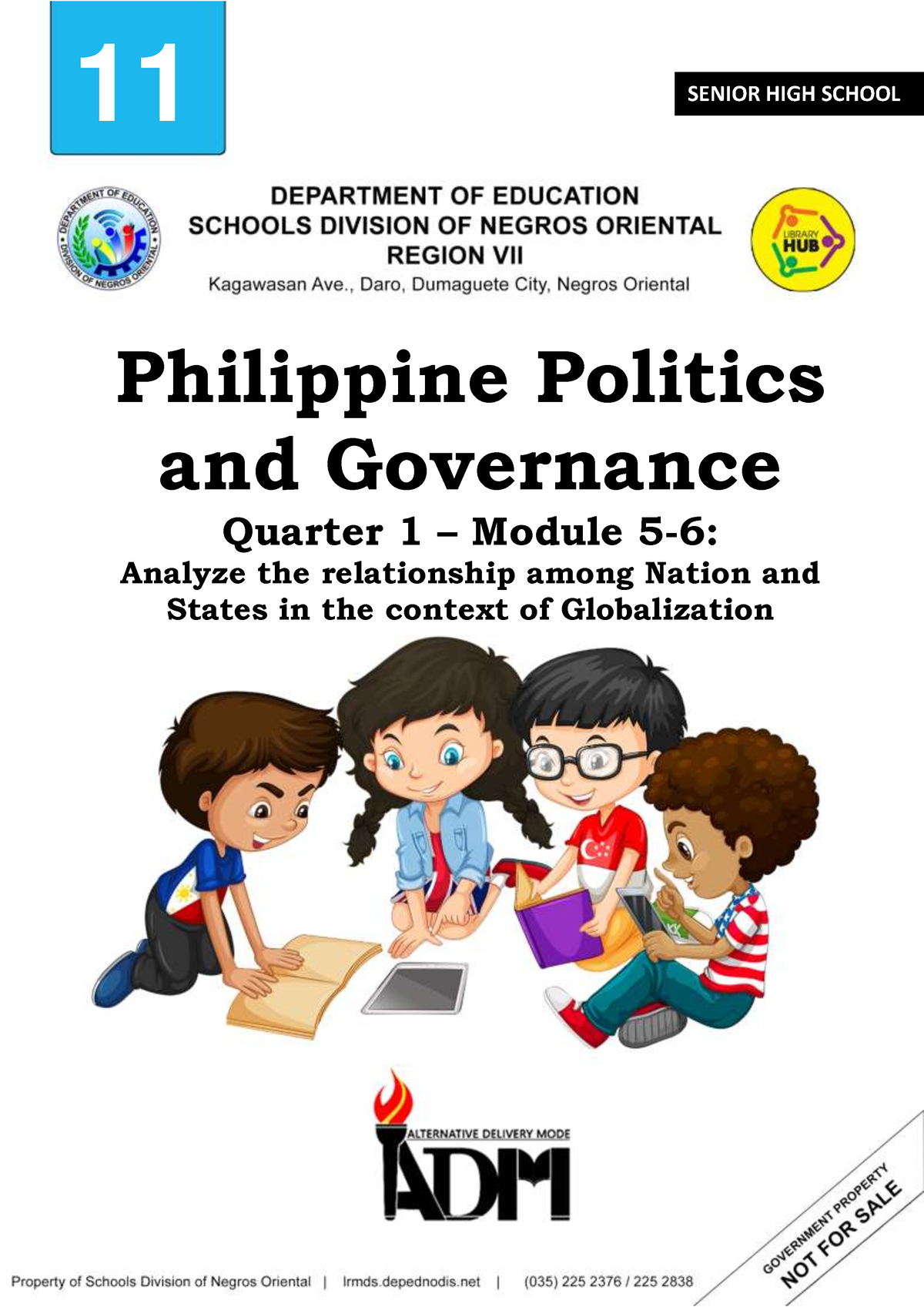 Week 5 6 Ppg 11 Senior High School Philippine Politics And