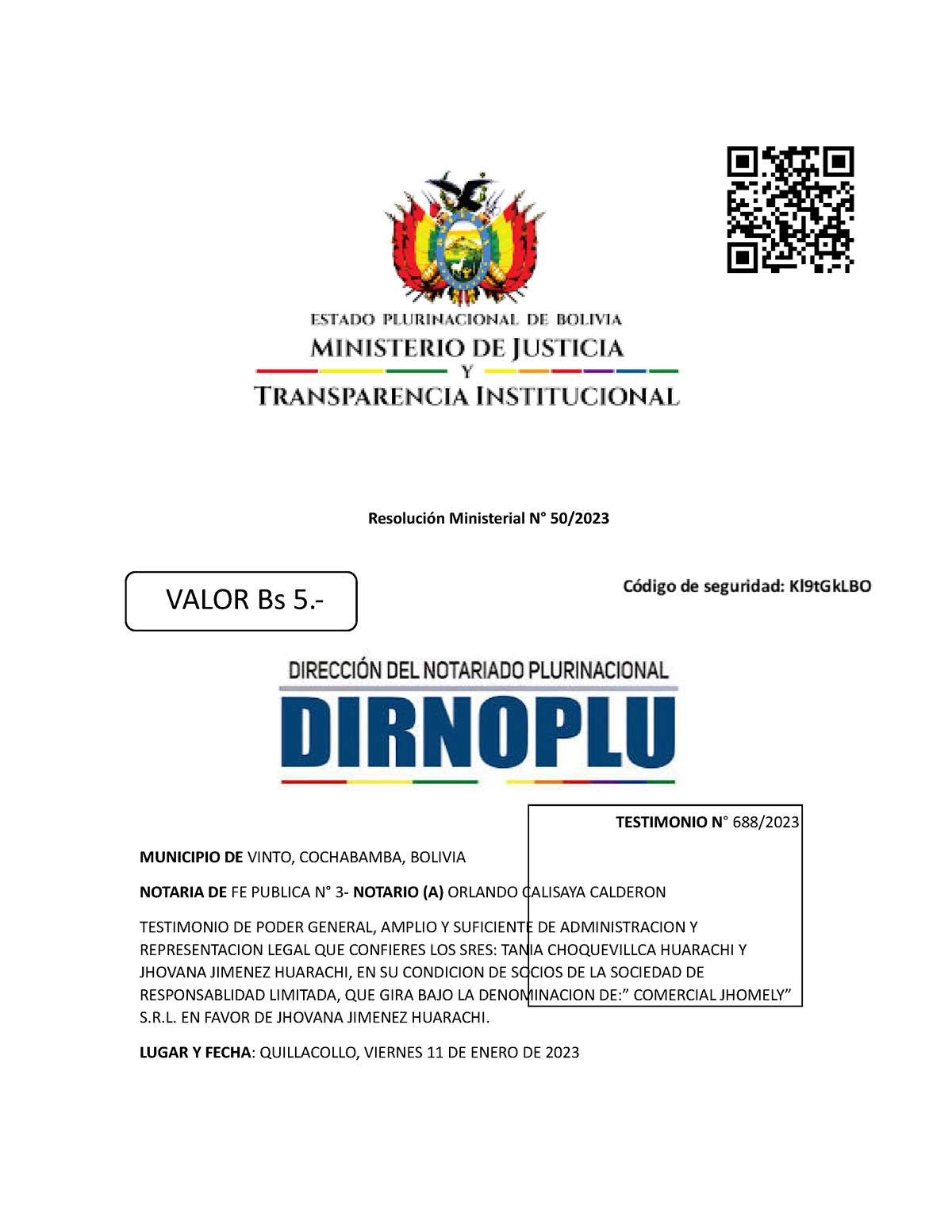 Caratula Notarial Docx Document