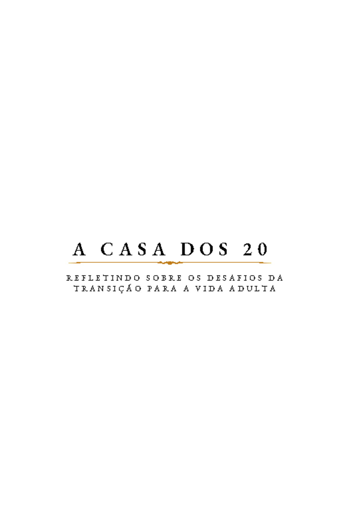 A Casa Dos 20 Quinzinho Oliveira R E F L E T I N D O S O B R E O S