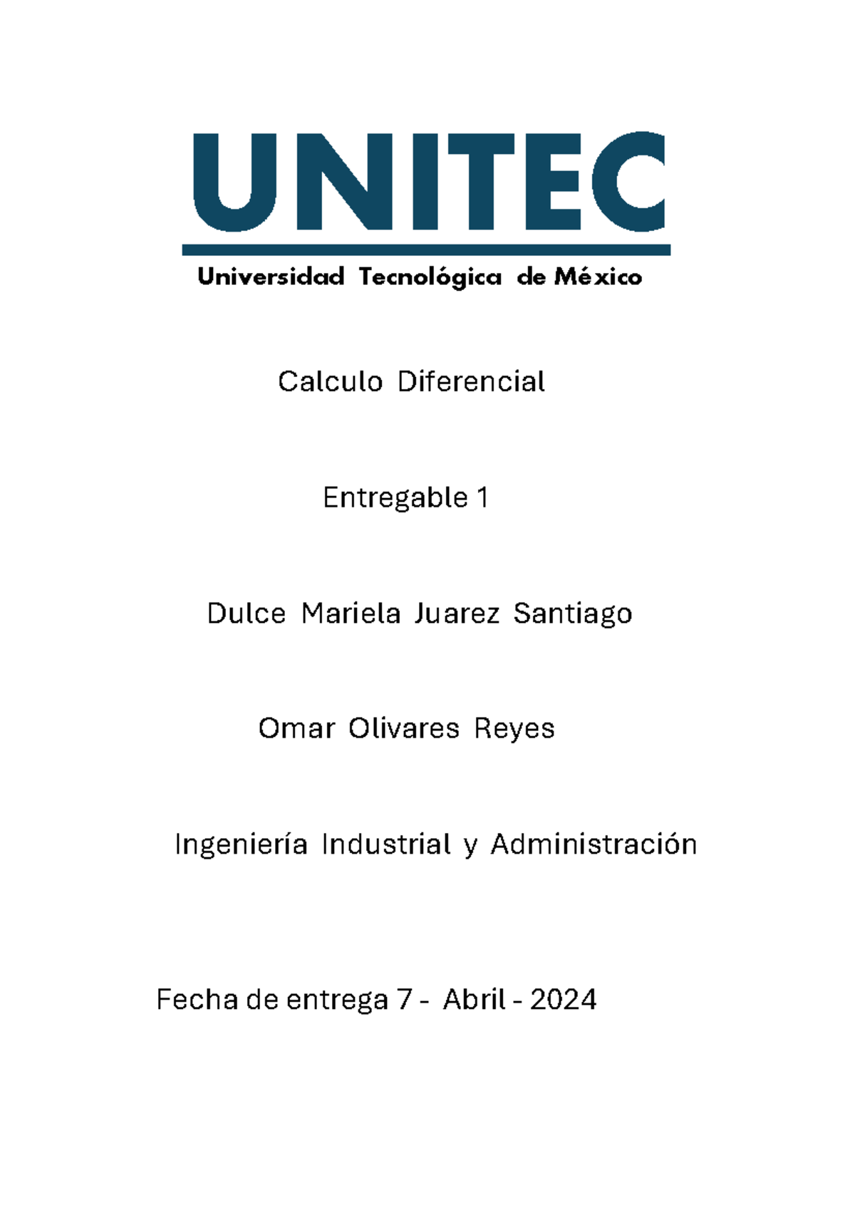 Foro 2 Calculo Diferencial Calculo Diferencial E Integral Unitec