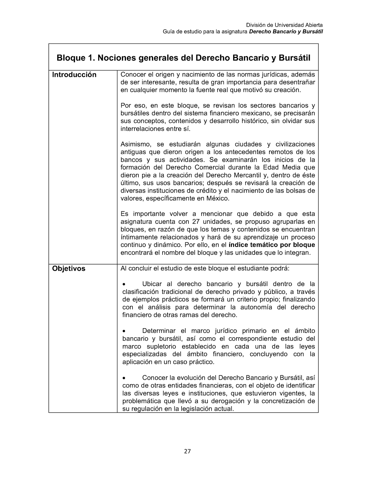 11 Nociones Generales Del Derecho Bancario Y Bursátil Guía De