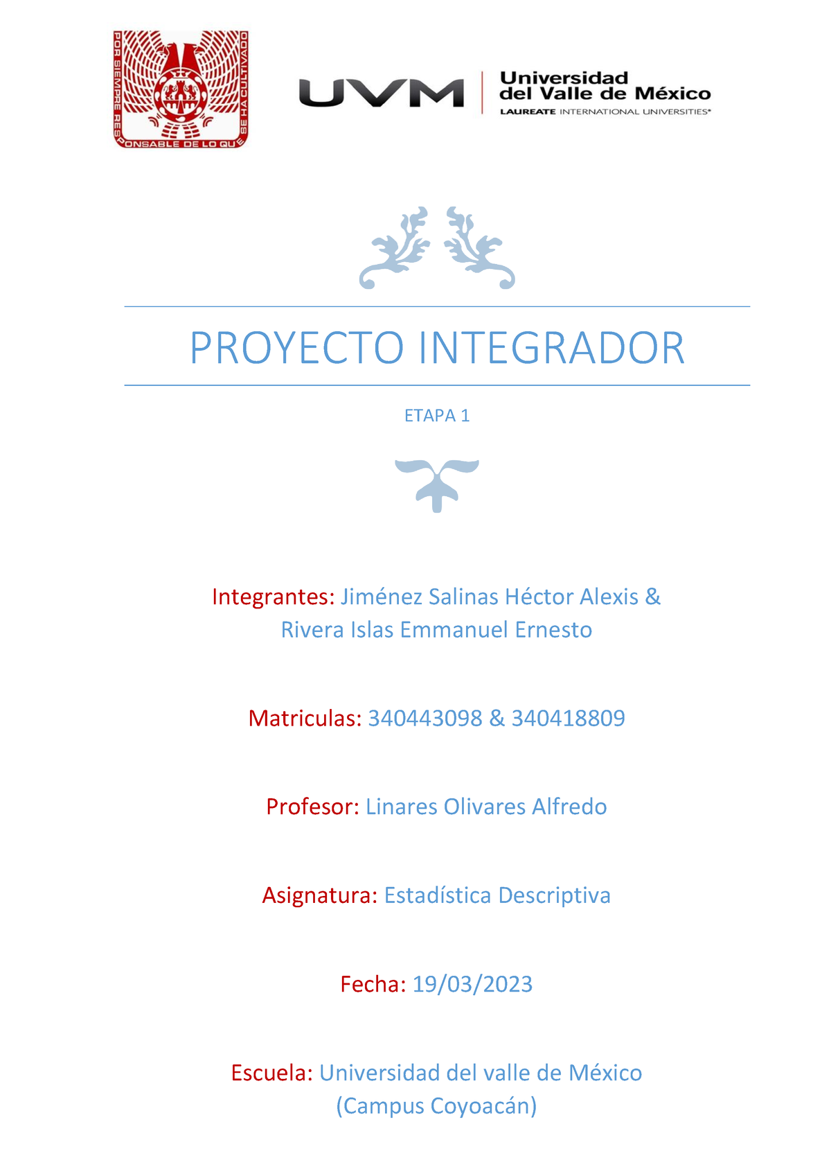 A1 Hajs And Eeri Proyecto Integrador Etapa 1 Proyecto Integrador