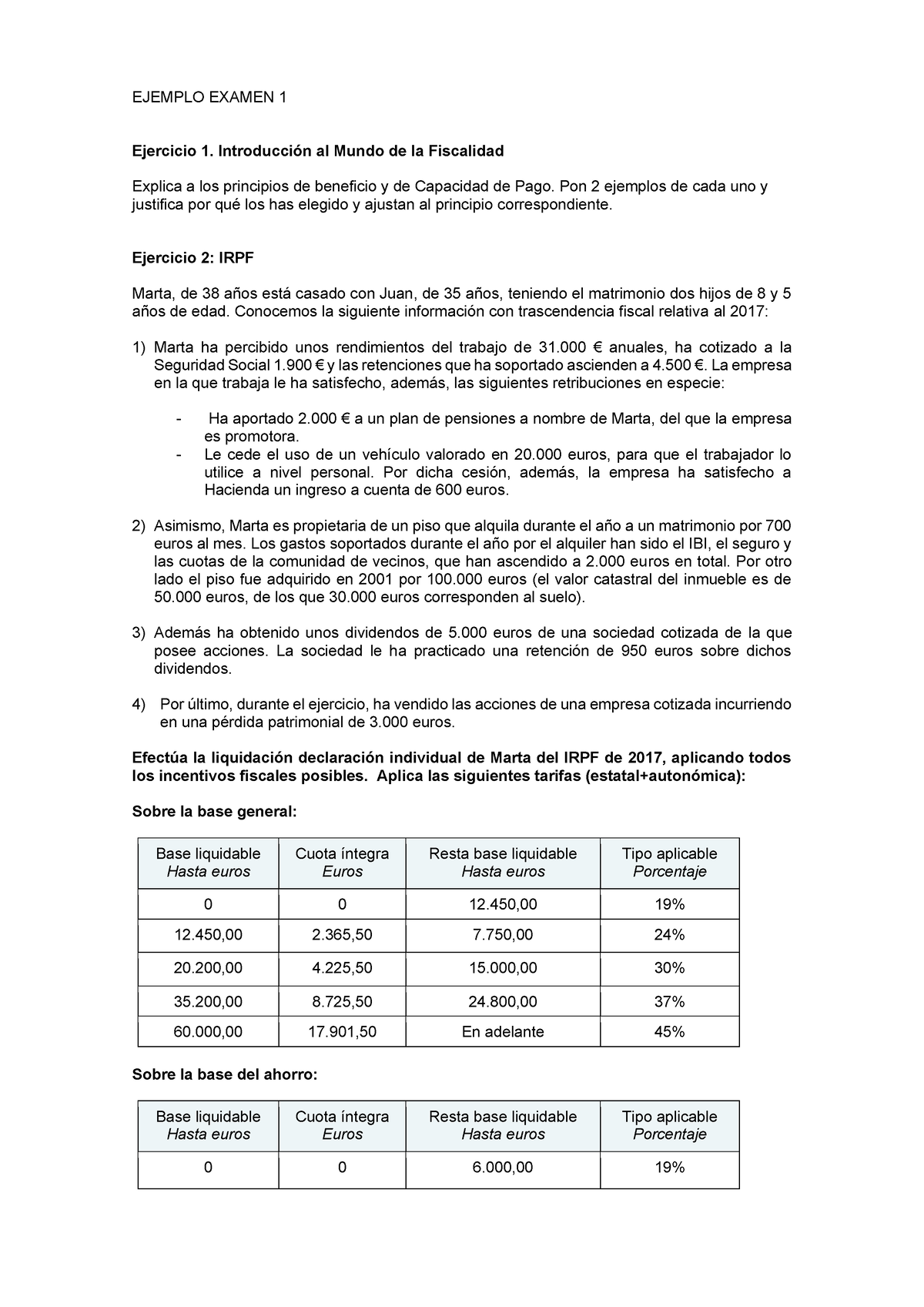 Ejemplo Examen 1 Ejemplo Examen 1 Ejercicio 1 Introducción Al Mundo