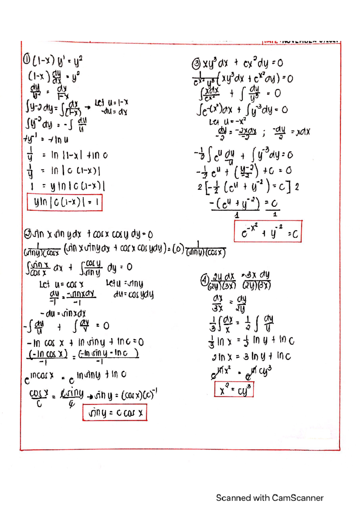 Calculus Practice Problems Calculus 2 Pangsu Studocu