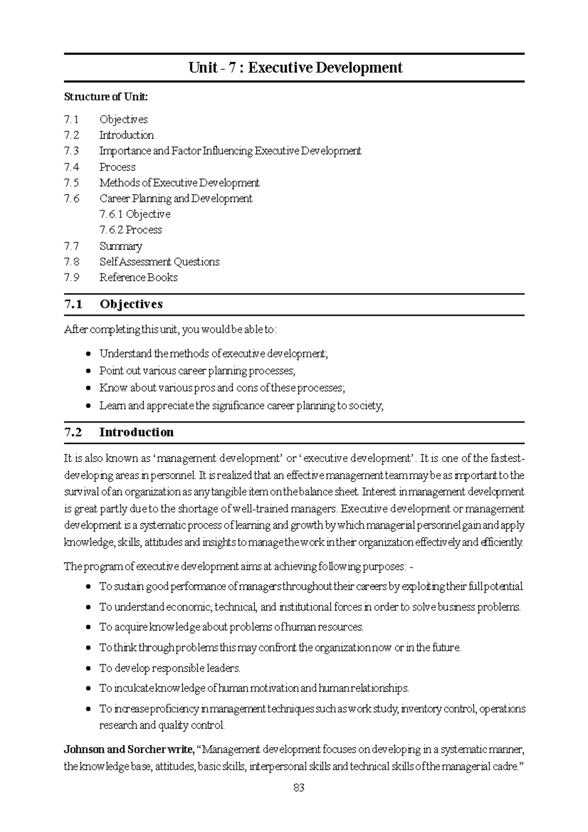 Hrm Basic Notes 83 94 Human Resource Management Unit 7