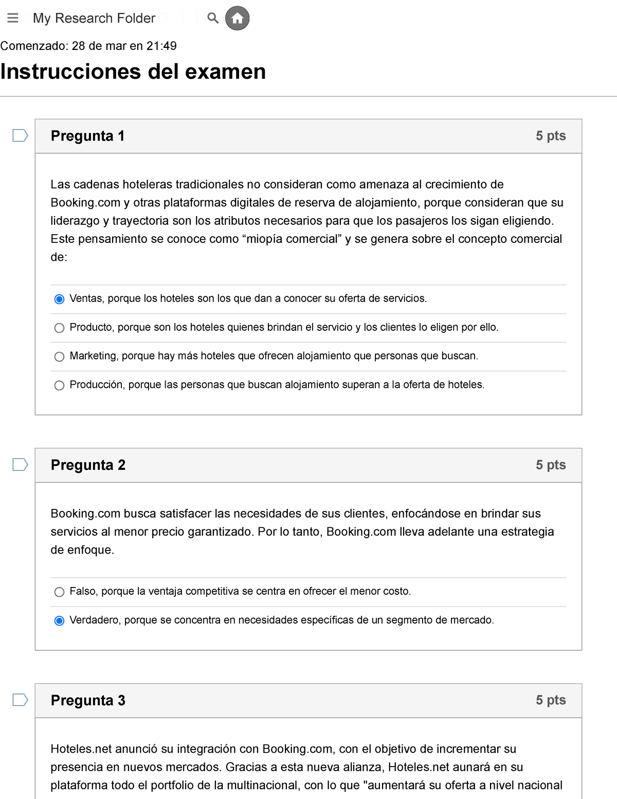 Examen Trabajo Práctico 1 Tp1 Marketing 1 Trabajo Práctico 1 Tp1