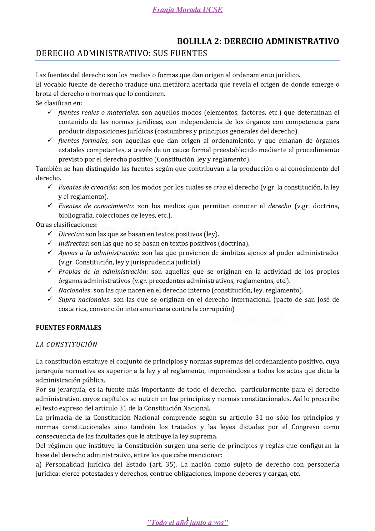 Derecho Administrativo Bolilla 2 1 Bolilla 2 Derecho